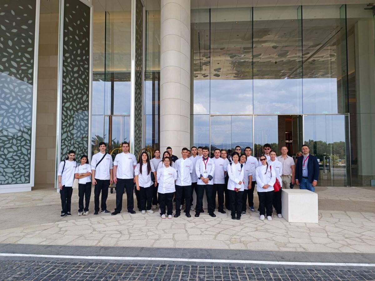 Educational visit of Intercollege students to the unique City of Dreams Mediterranean - Intercollege